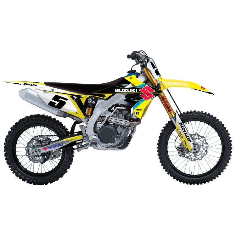 Factory Effex EVO 15 Shroud / Airbox Graphics Kit Suzuki RM85 2002-2024 ...