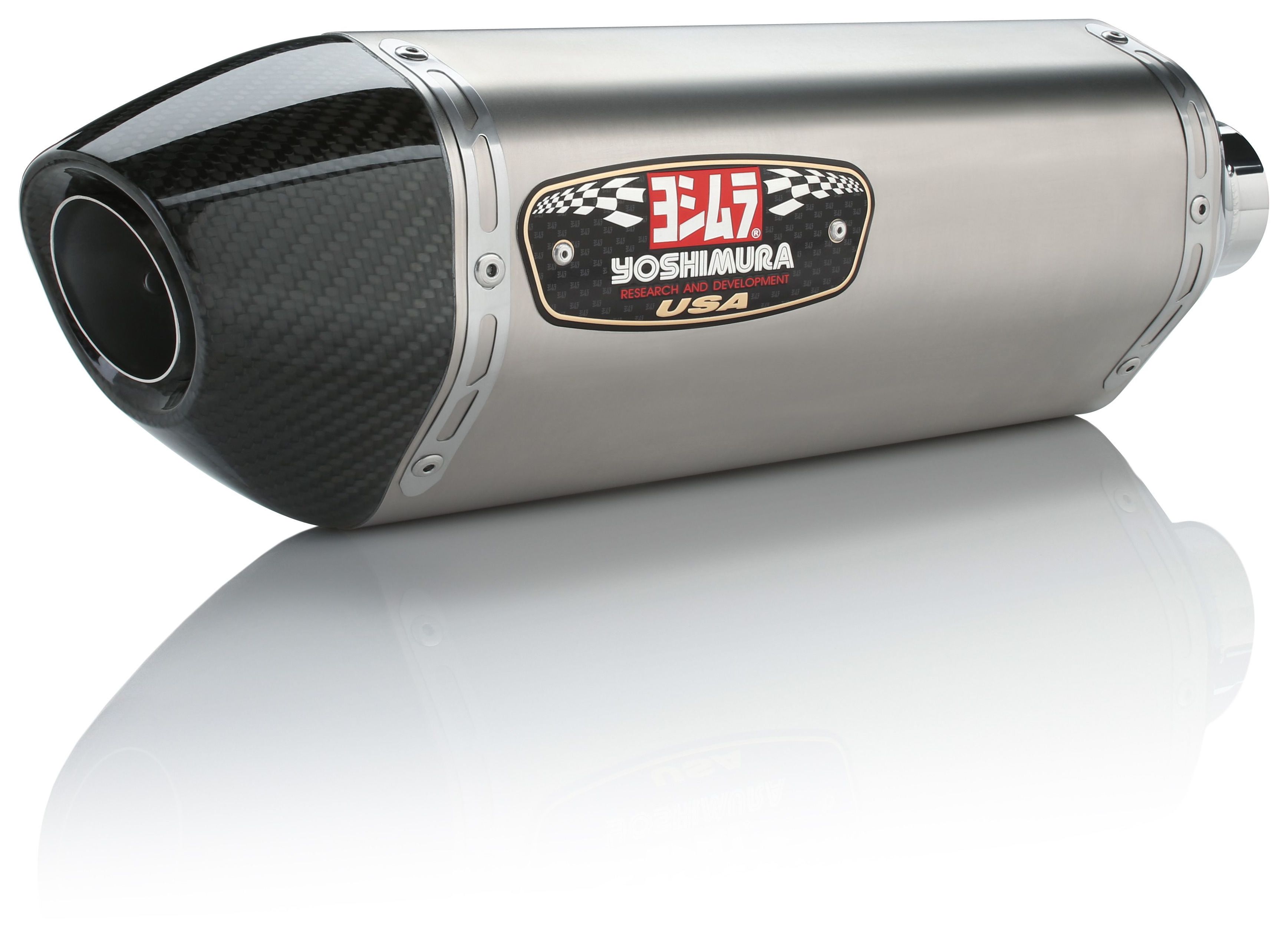 Yoshimura R77 Signature Slip-On Exhaust Yamaha R1 2009-2014 - RevZilla