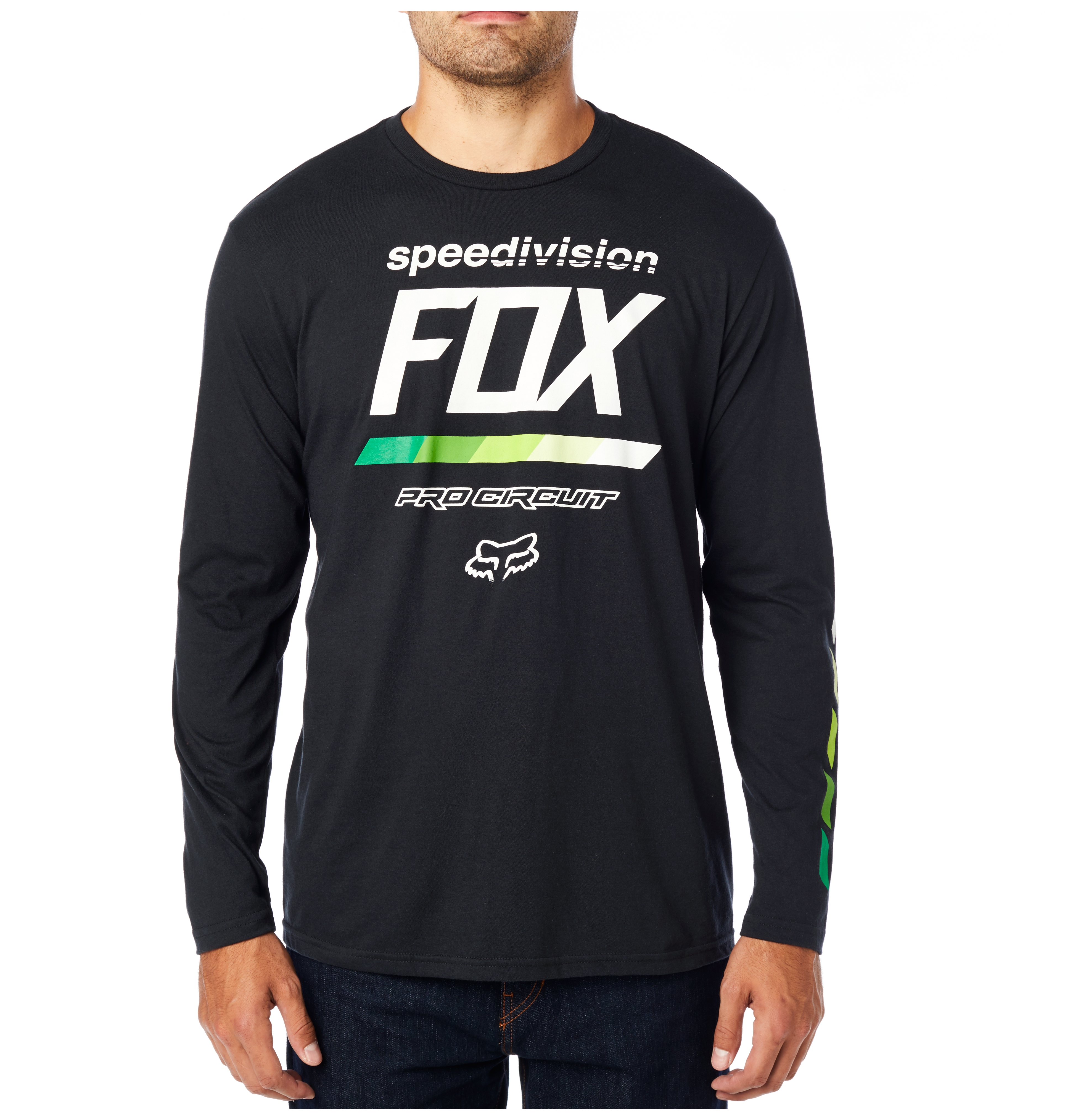 Fox Racing Pro Circuit Draftr LS T-Shirt - RevZilla