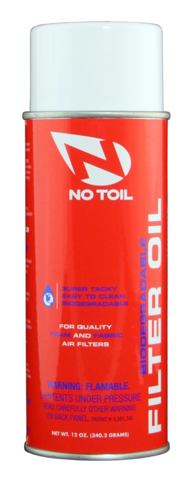 No Toil Classic Air Filter Oil - RevZilla
