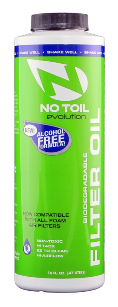 No Toil Evolution Air Filter Oil - RevZilla