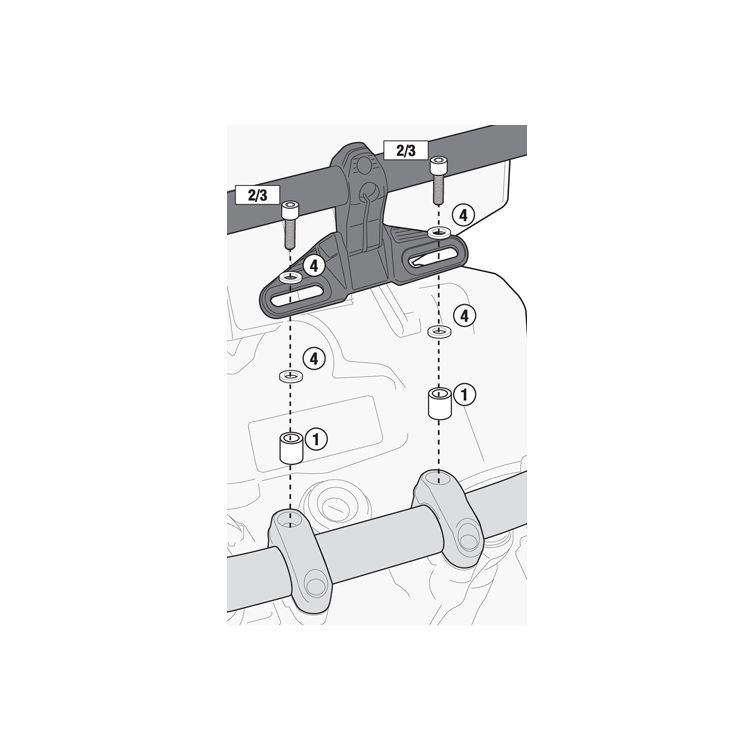 Givi Smart Bar Kit Aprilia / BMW / Honda / KTM / Moto Guzzi / Triumph ...
