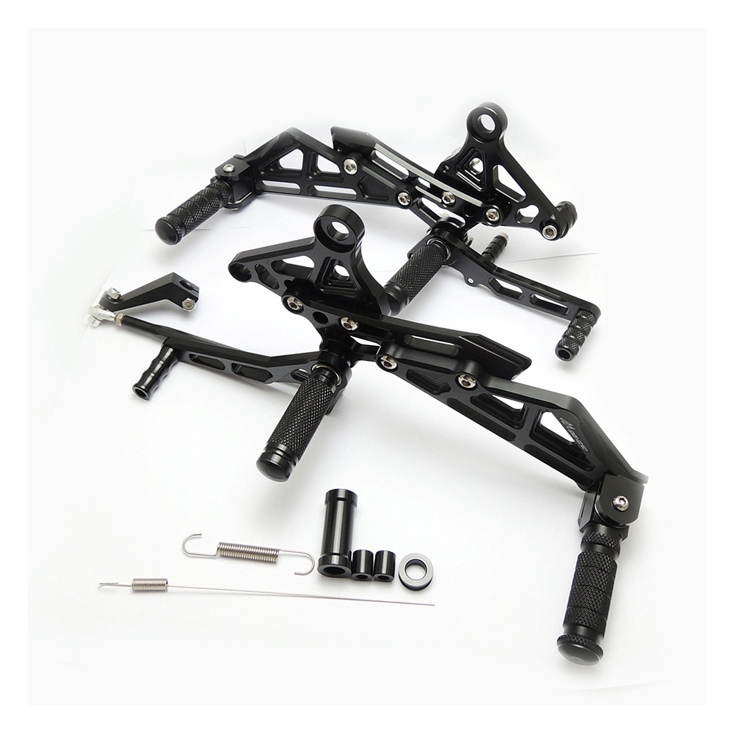 Hotbodies Racing MGP Adjustable Rearsets Honda Grom 2015-2015 - RevZilla