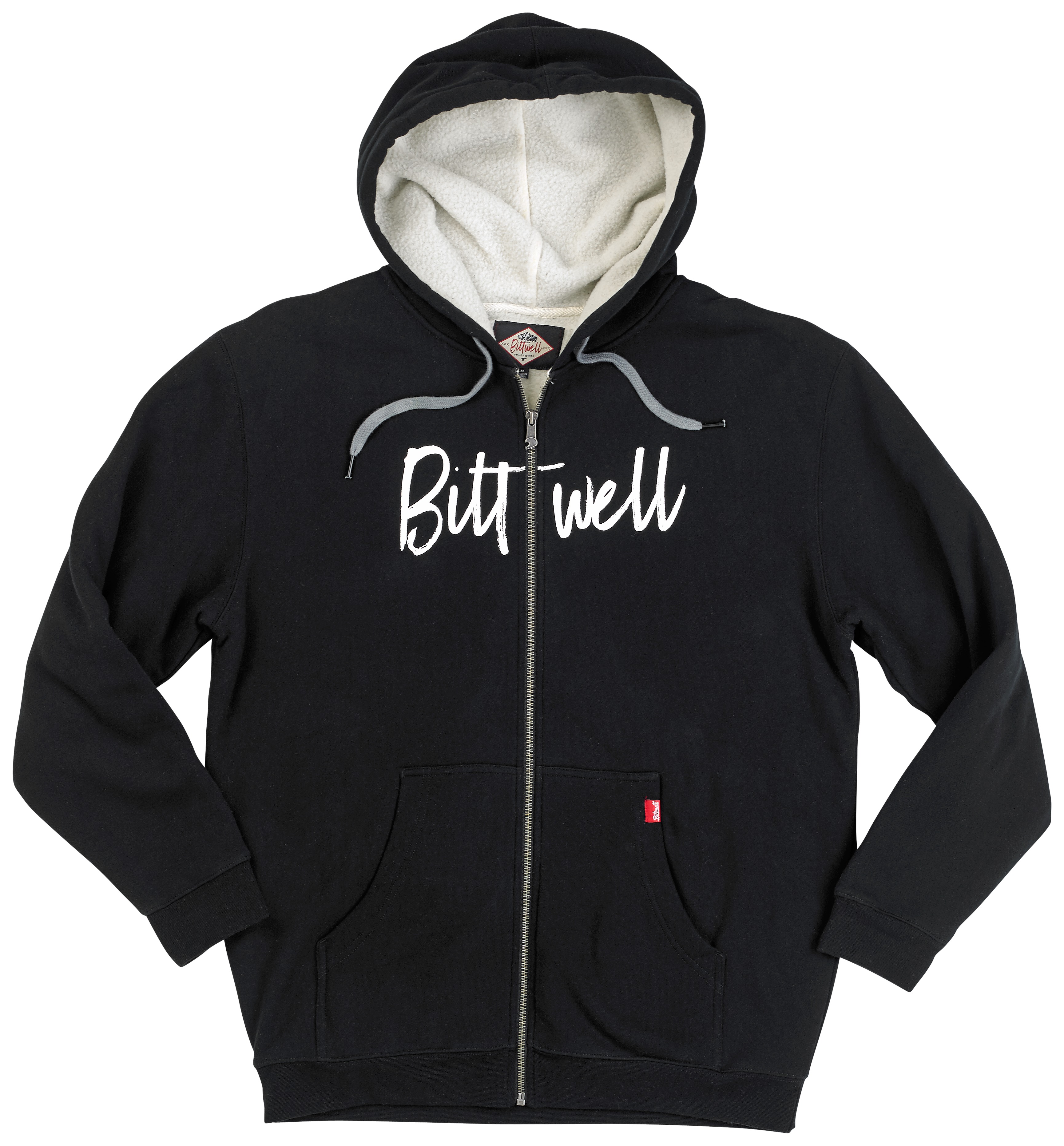 Biltwell Flash Sherpa Zip Hoodie Sweatshirt - RevZilla