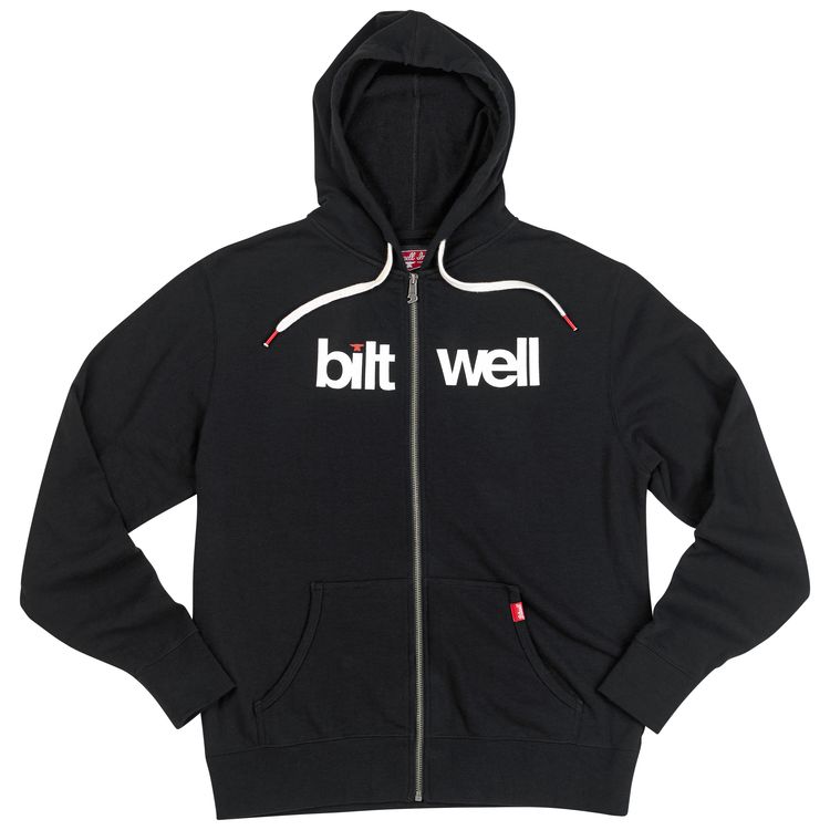 Biltwell Helvetica Thin Zip Hoodie - RevZilla