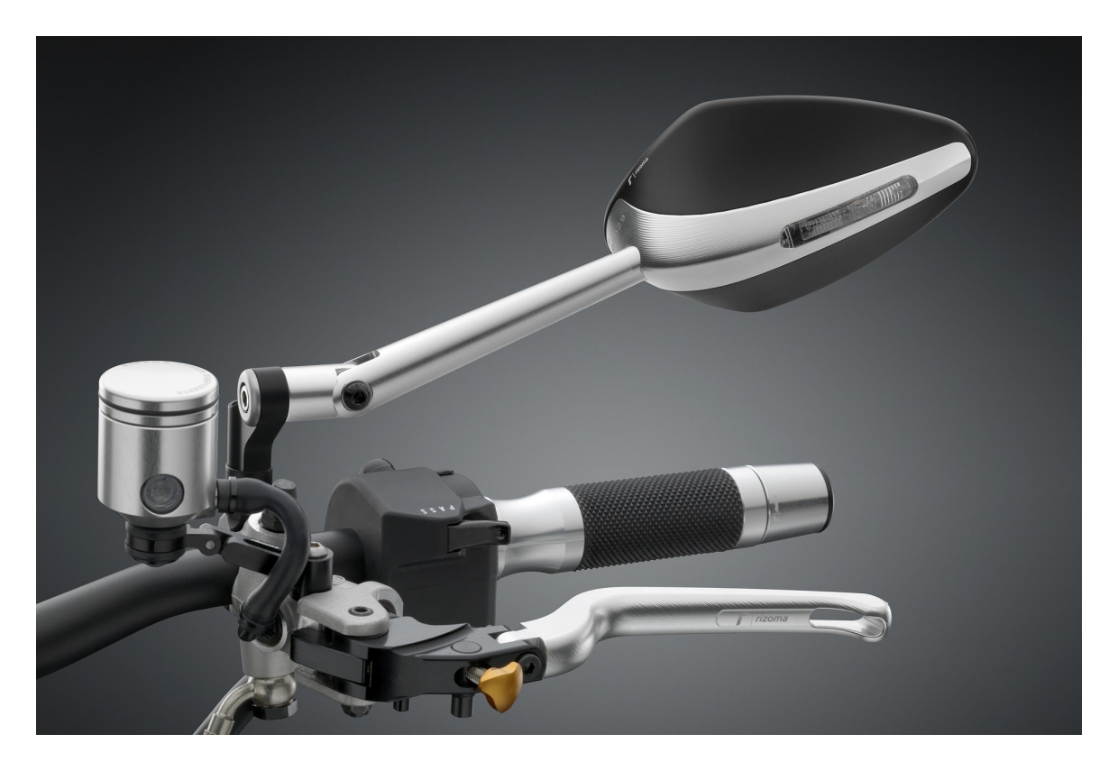 Rizoma Veloce L Turn Signal Mirror - RevZilla