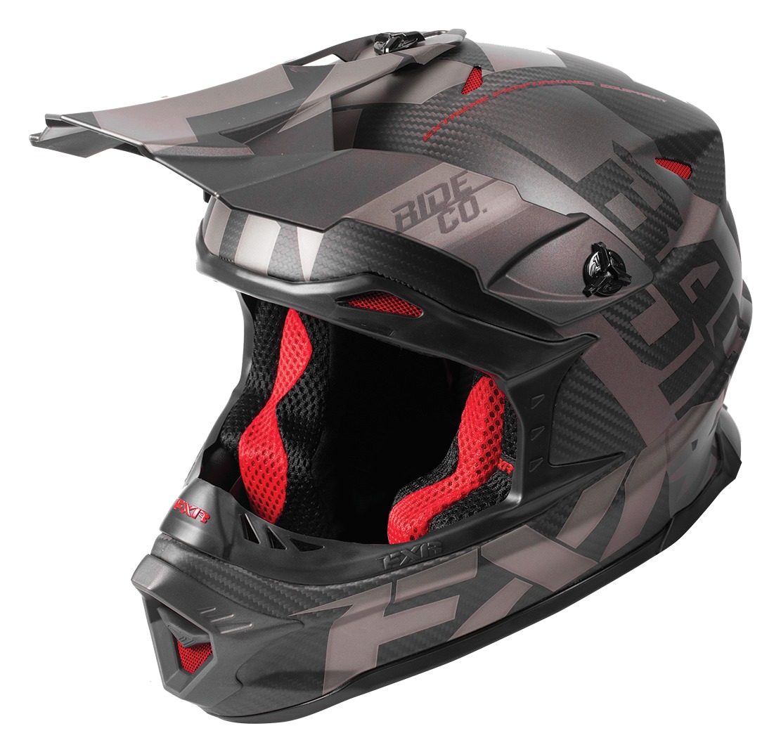 FXR Blade Carbon Race Div MX Helmet - RevZilla