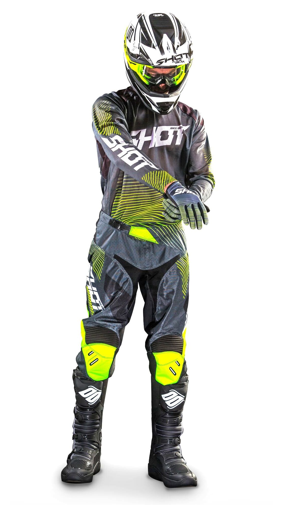 Shot Race Gear Aerolite Vented Jersey - RevZilla