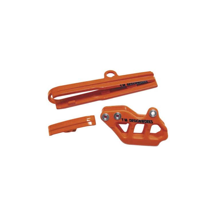 TM Designworks Dirt Cross Moto Chain Slide N Guide Kit KTM 85 SX 2003 ...