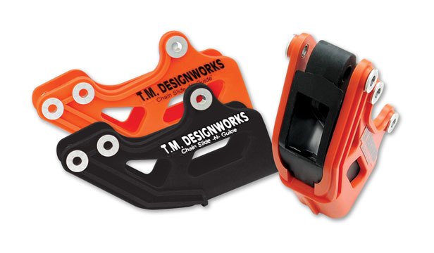 TM Designworks MX / OE Rear Chain Guide KTM / Husqvarna 85cc-525cc ...