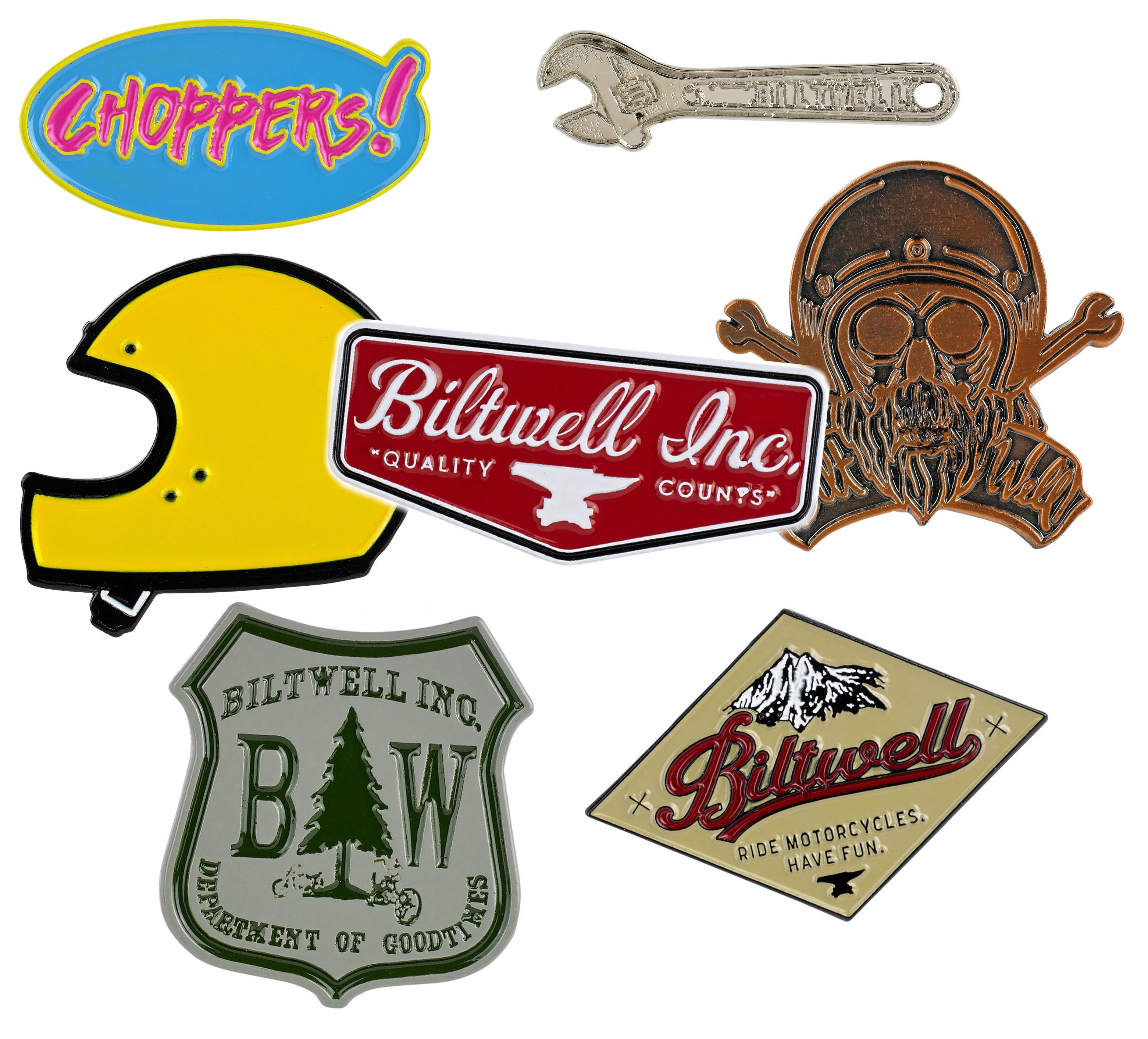Biltwell Enamel Pin - RevZilla