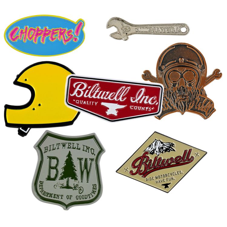 Biltwell Enamel Pin - RevZilla