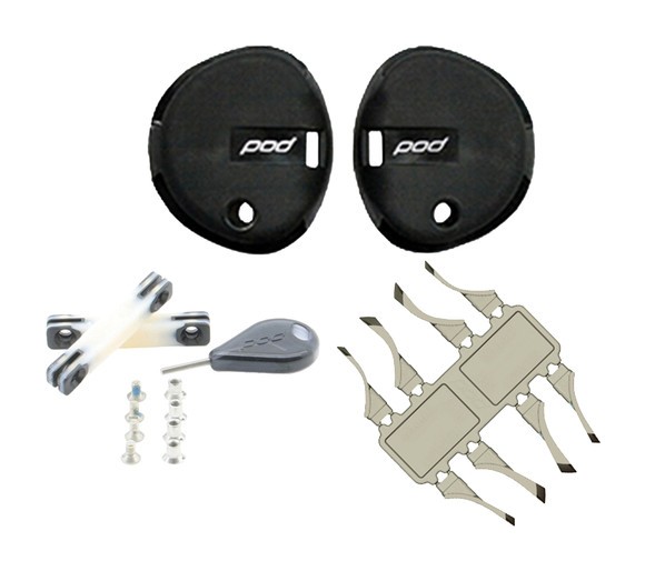 POD Knee Brace Hinge Refurb Set - RevZilla