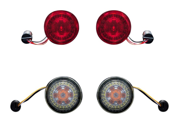 Custom Dynamics ProBEAM LED Turn Signal Conversion Kit For Harley ...