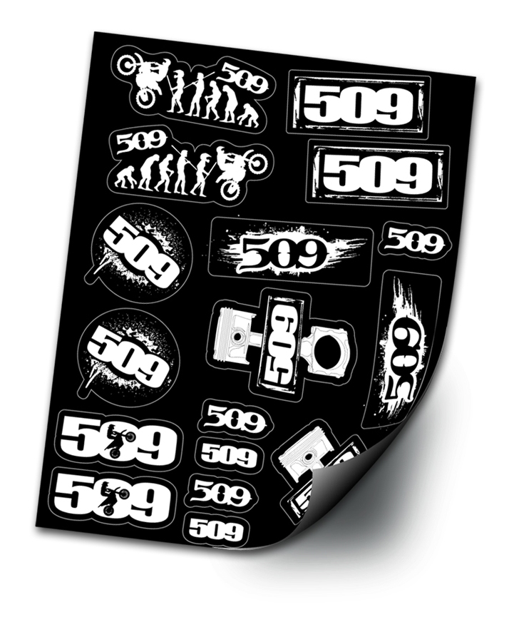 509 MX Sticker Sheet - RevZilla