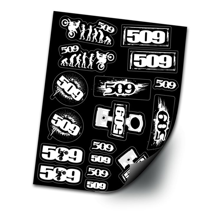 509 MX Sticker Sheet - RevZilla