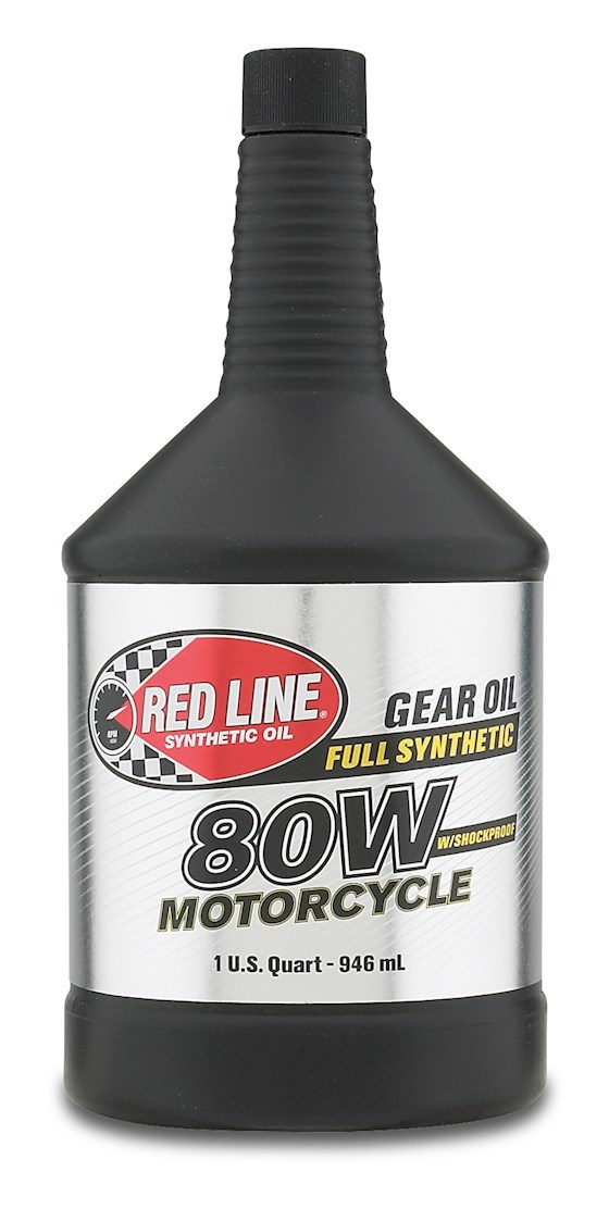Red Line 80W Motorcycle Gear Oil with ShockProof - RevZilla
