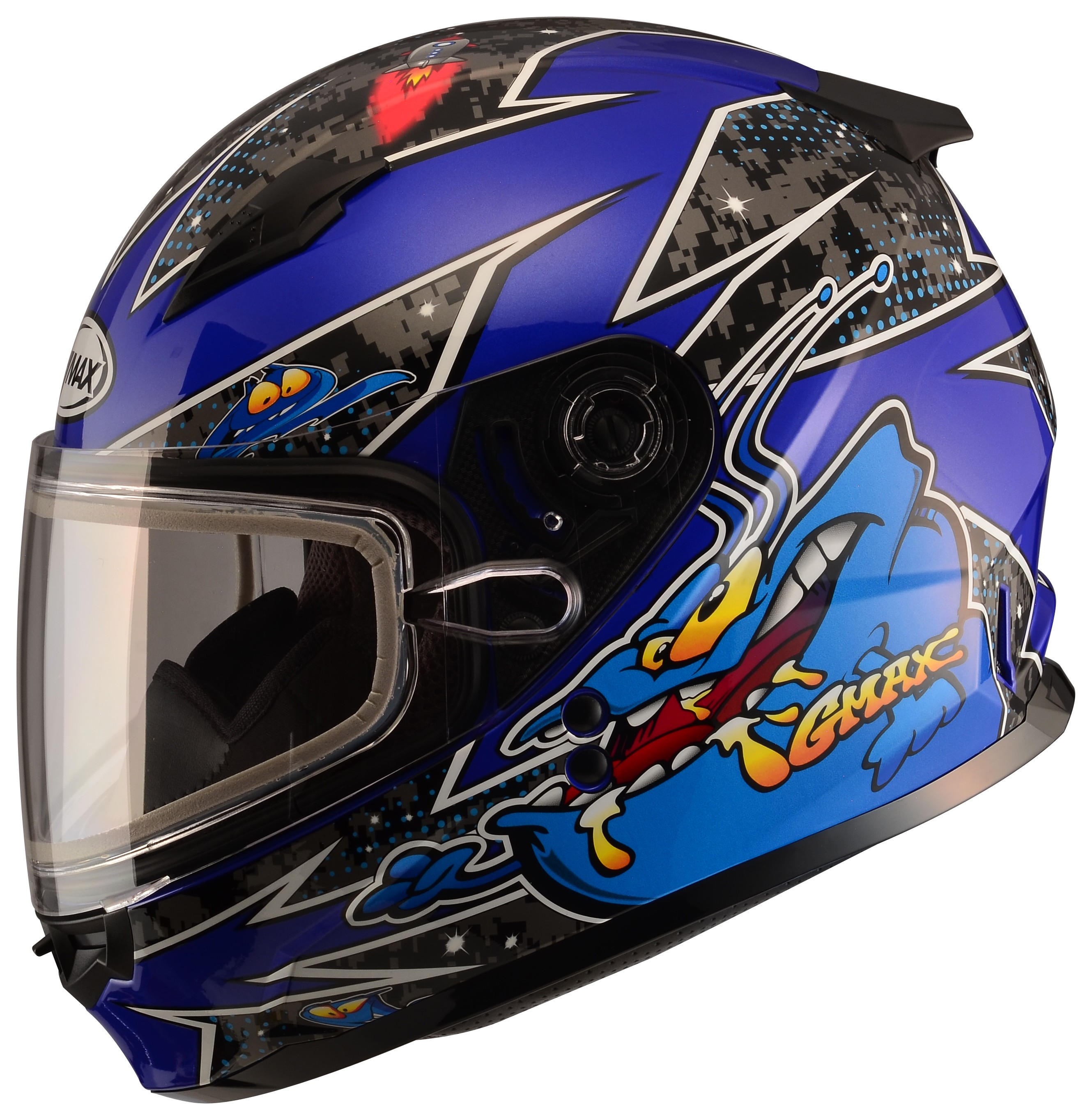 Alien Motorcycle Helmet