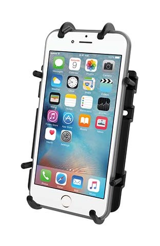 RAM Mounts Universal Spring Loaded Cell Phone Holder - RevZilla