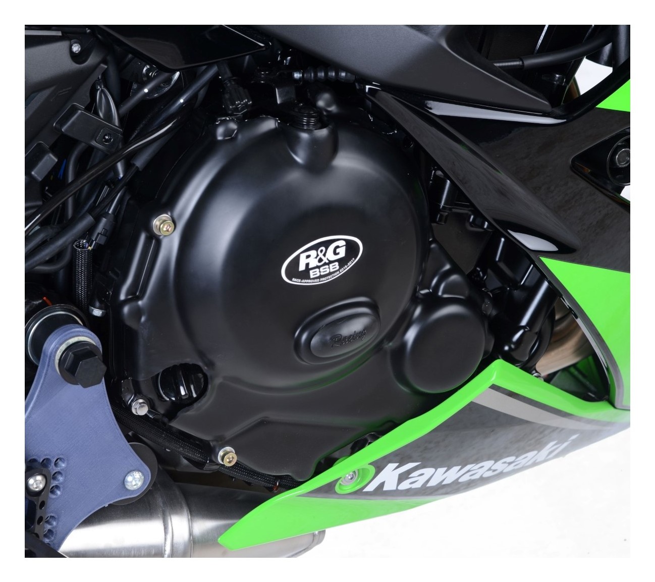R&G Racing Race Series Engine Cover Set Kawasaki Ninja 400 / Z400 2018 ...