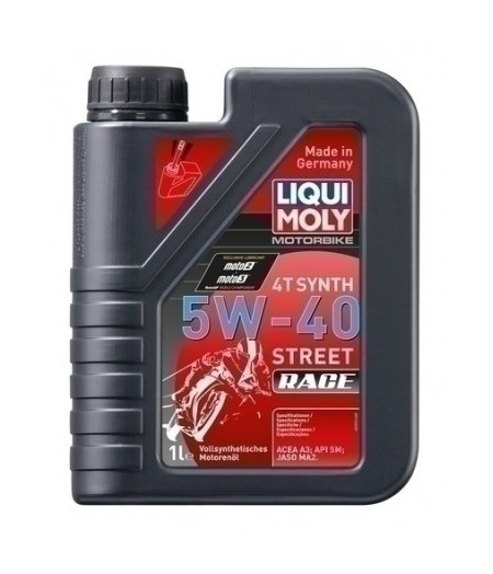 Liqui Moly 4T Synth Street / Race Engine Oil - RevZilla