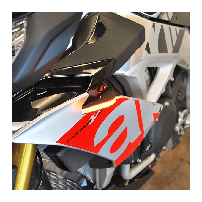 New Rage Cycles LED Front Turn Signals Aprilia Tuono V4 1100 2011-2021 ...