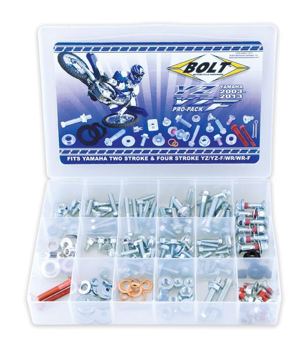 Bolt Hardware Universal Pro Pack Yamaha YZ / YZ-F / WR / WR-F 125cc ...