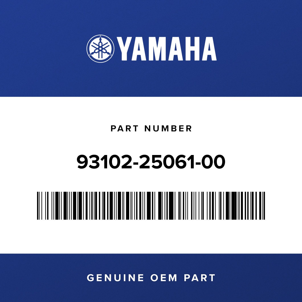 Yamaha 93102-25061-00 OIL SEAL - RevZilla