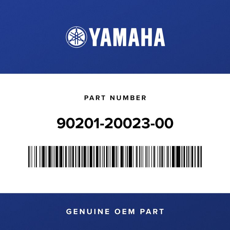 Yamaha 90201-20023-00 WASHER, PLATE - RevZilla