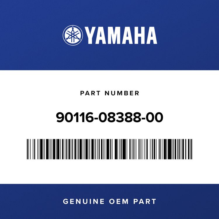 Yamaha 90116-08388-00 BOLT, STUD - RevZilla