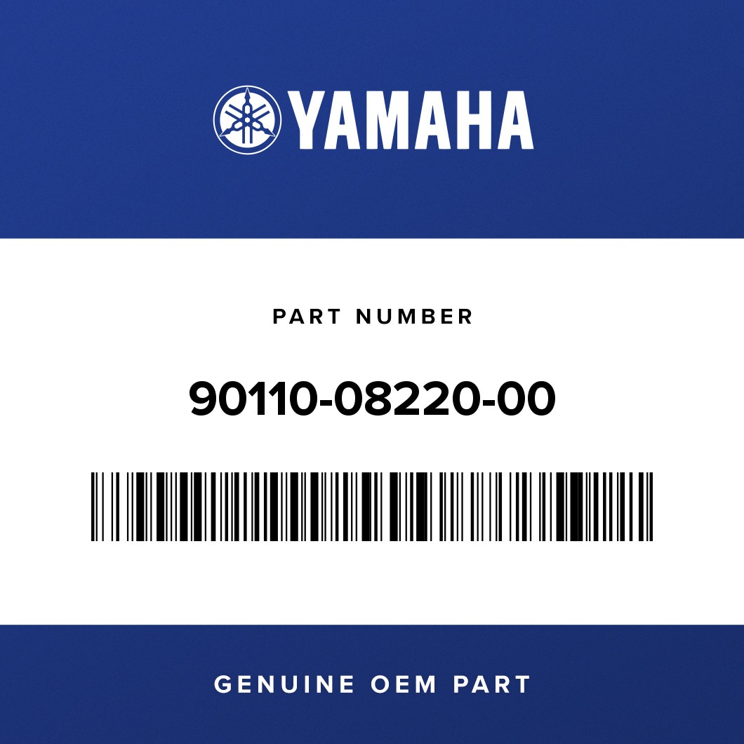 Yamaha 90110-08220-00 BOLT, HEXAGON SOCKET HEAD - RevZilla