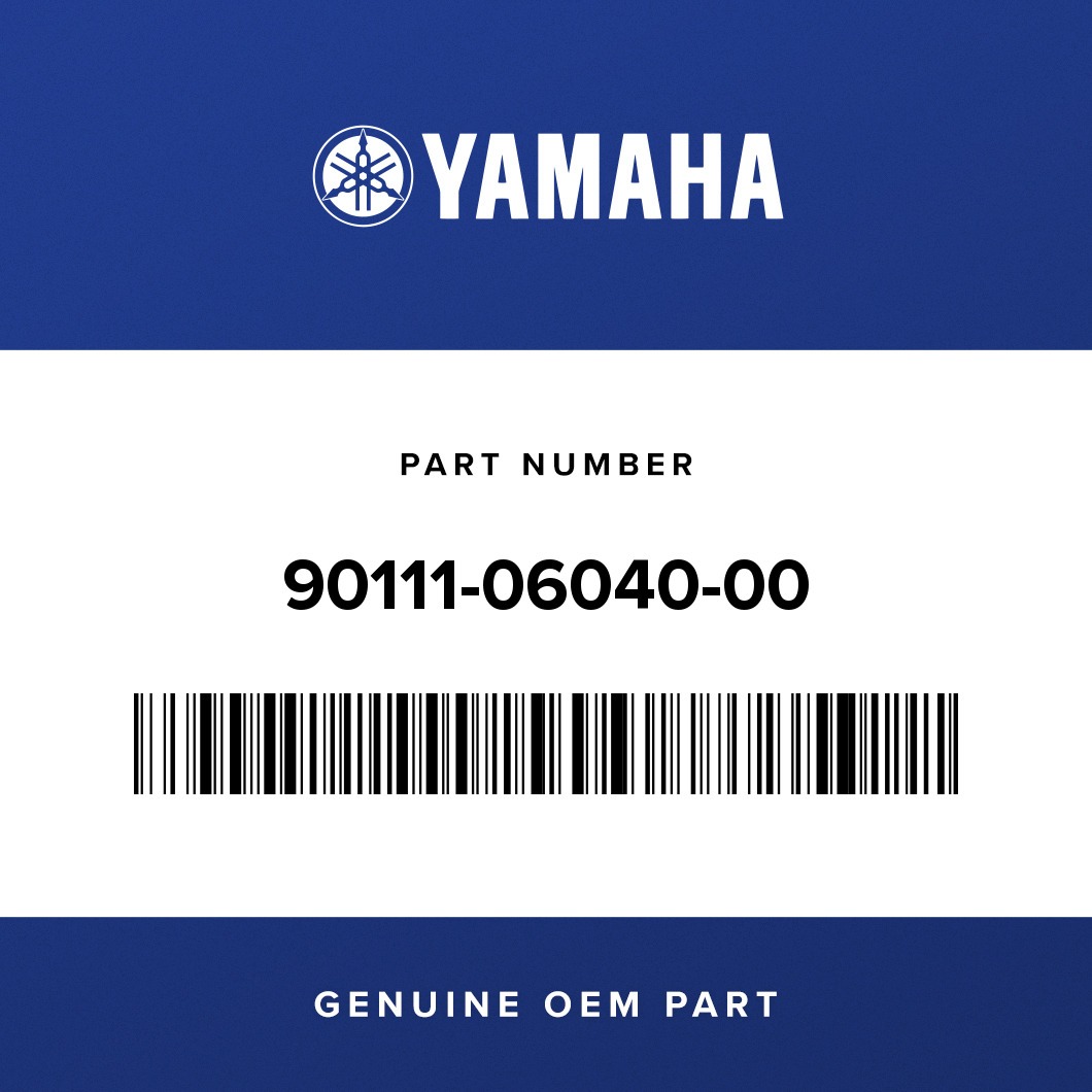 Yamaha 90111-06040-00 BOLT, HEX. SOCKET BUTTON - RevZilla