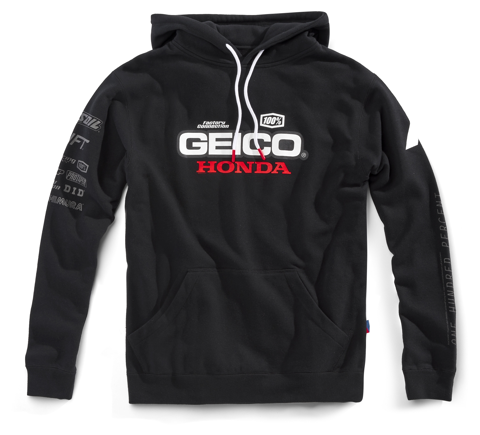100% Geico Honda Bravo Hoody - RevZilla
