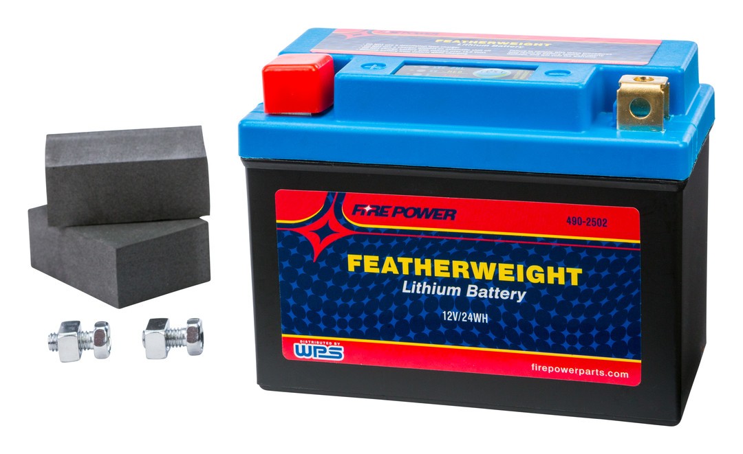 Fire Power Featherweight Lithium Battery HJB7B-FP-IL - RevZilla