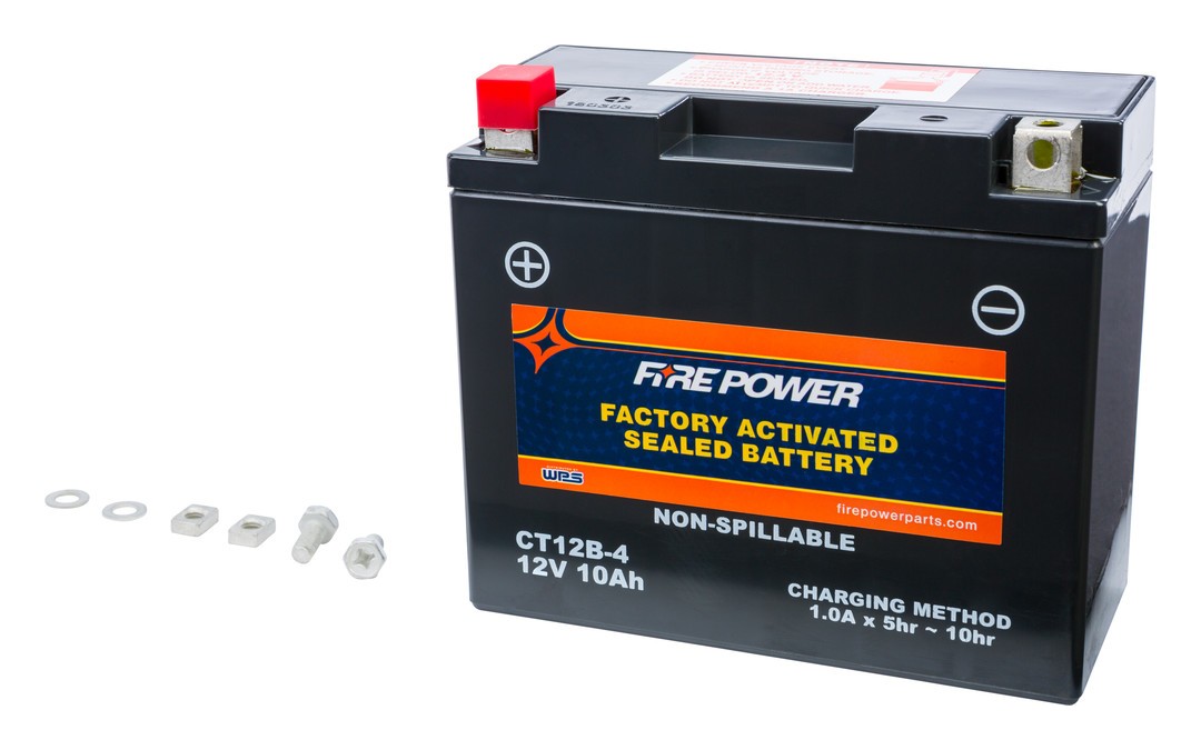 Fire Power Factory Activated Battery CT12B-4 - RevZilla
