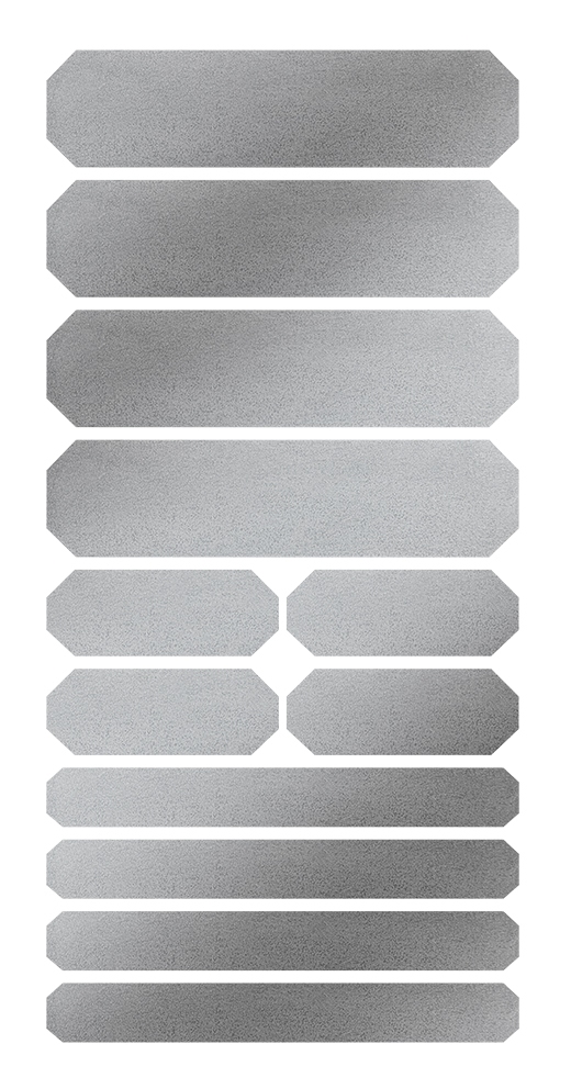 Brilliant Reflective Iron-On And Stick-On Reflective Kit - RevZilla