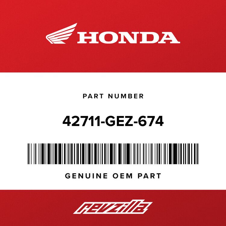 Honda 42711-GEZ-674 TIRE, RR. (130/90-10) (61J) (KENDA) - RevZilla
