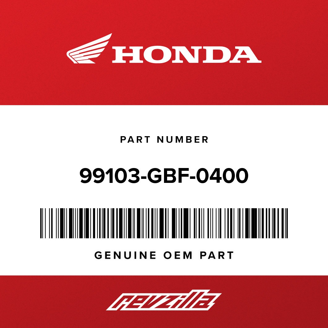 Honda 99103-GBF-0400 JET, SLOW (#40) - RevZilla
