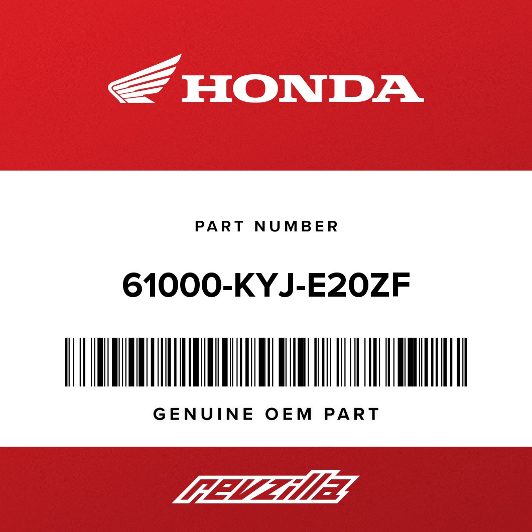 Honda 61000-KYJ-E20ZF FENDER SET, FR. (TYPE1) (WL) - RevZilla