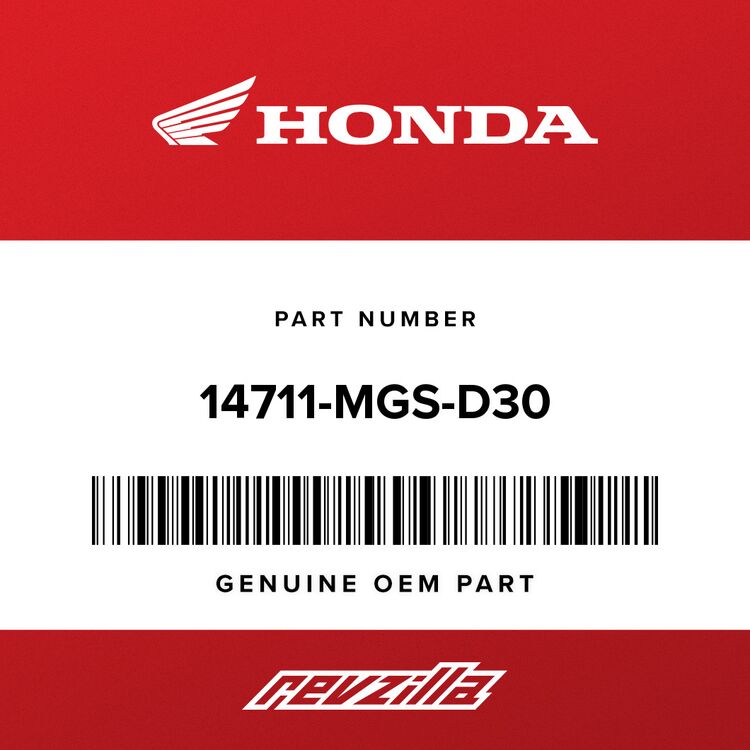 Honda 14711-MGS-D30 VALVE, IN. - RevZilla