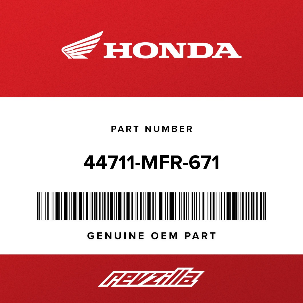 Honda 44711-MFR-671 TIRE, FR. (90/90-21 M/C 54H) (DUNLOP) - RevZilla