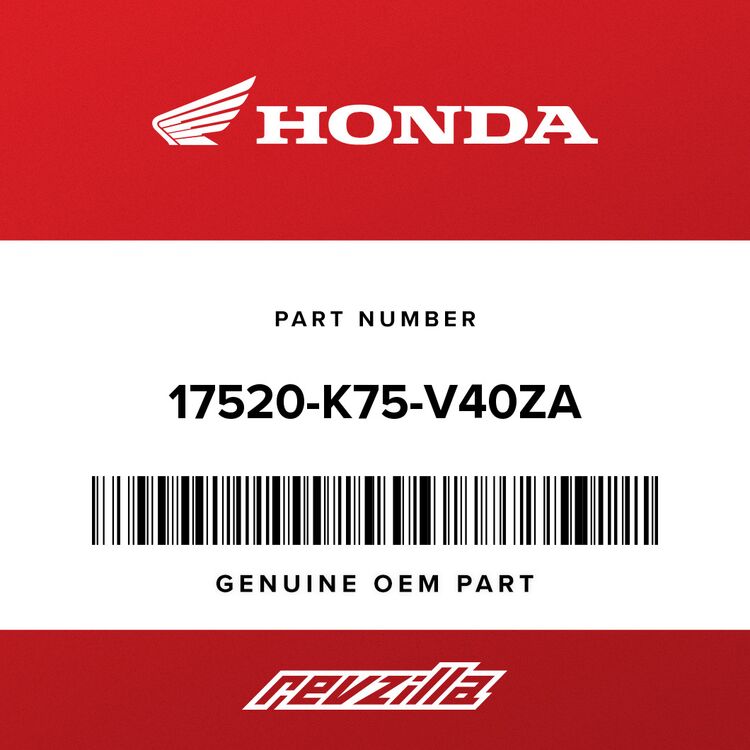 Honda 17520-K75-V40ZA TANK SET, FUEL (TYPE3) (WL) - RevZilla