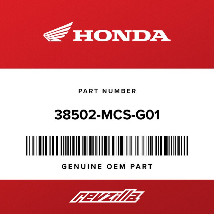Honda 38502-MCS-G01 RELAY, POWER (MICRO ISO 5P) - RevZilla