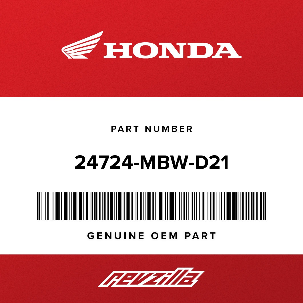 Honda 24724-MBW-D21 COVER, DUST - RevZilla