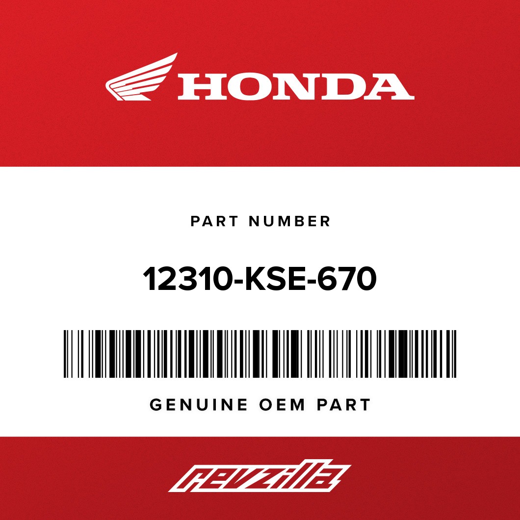 Honda 12310-KSE-670 COVER, CYLINDER HEAD - RevZilla