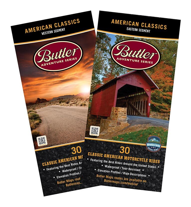 Butler Maps American Classics - RevZilla