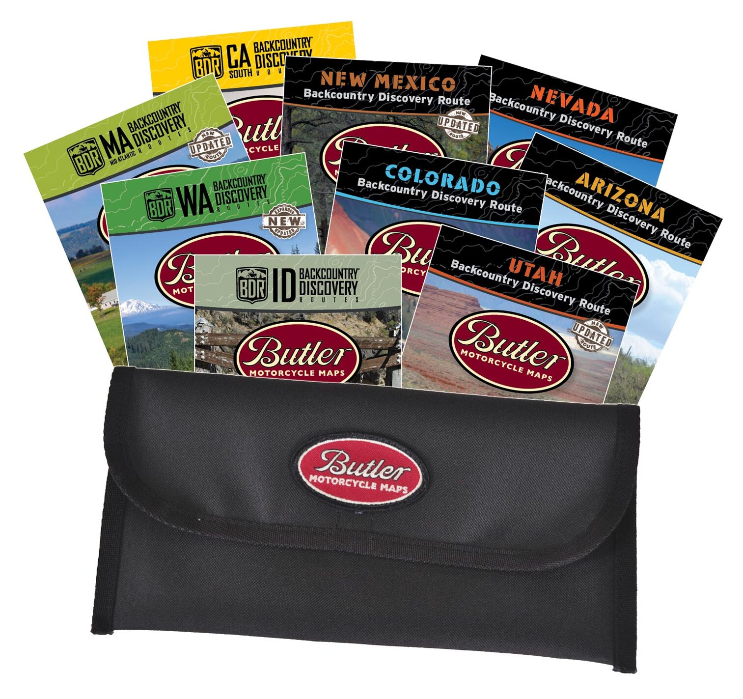 Butler Maps Backcountry Collection - RevZilla