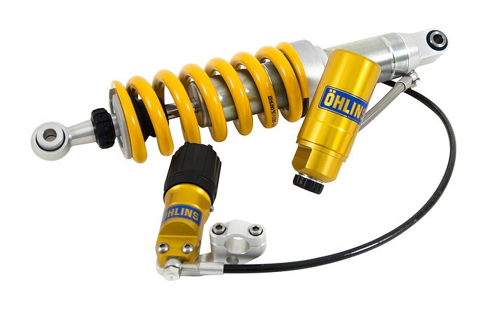 Ohlins STX46 Street Rear Shock Honda CB1000R 2018-2019 - RevZilla