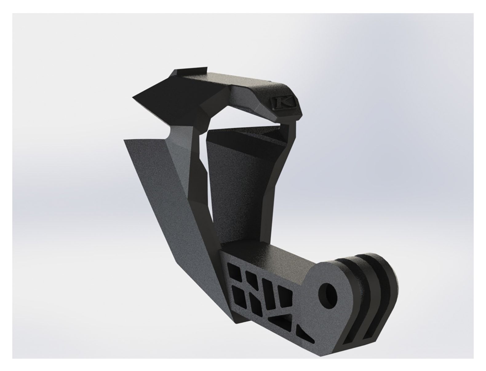 Klim F3 Chin Vent Camera Mount - RevZilla