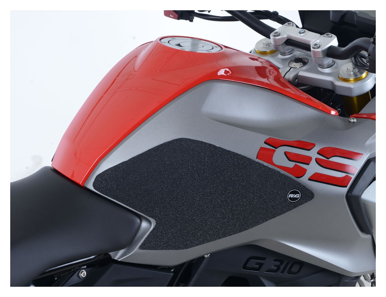R&G Racing Tank Traction Grips BMW G310GS 2017-2025 - RevZilla
